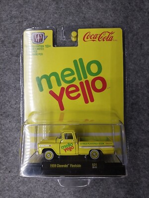 M2 Machines Mello Yello 1959 Chevrolet Fleetside A24 22-43, NEW | eBay