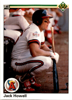 1990 Upper Deck #19 Jack Howell - Angels - Trading Baseball Card | eBay