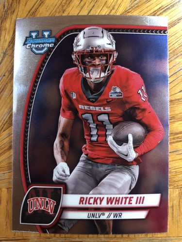 2024 bowman chrome U Ricky White III RC #153 Seattle Seahawks | eBay UK