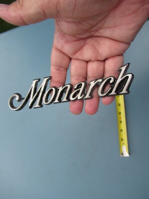 MERCURY 1970S MONARCH SCRIPT EMBLEM | eBay