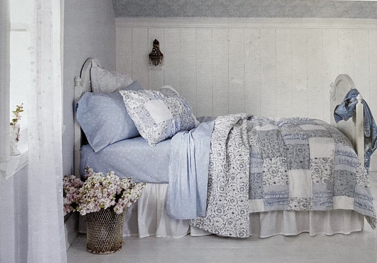 Shabby Chic Bedroom Ideas Blue