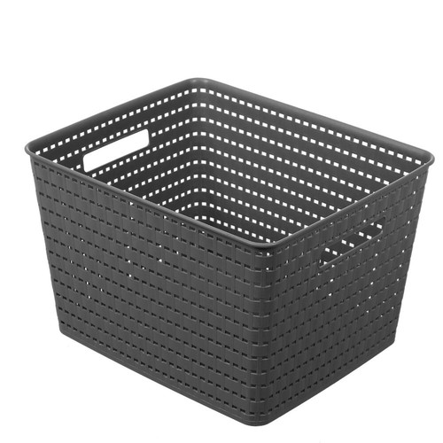 Box Sweden 35cm Woven Baskets Home Office Organiser Storage Container ...
