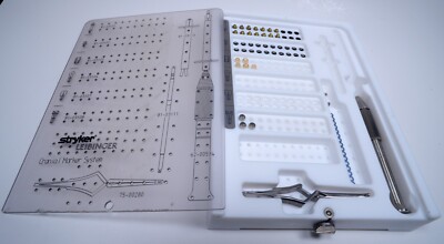 Stryker Leibinger Cranial Marker System Incomplete Kit Instrument Tray ...