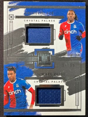 Eberechi Eze/Michael Olise 2023-24 Panini Impeccable P/L Dual Patch 67/ ...