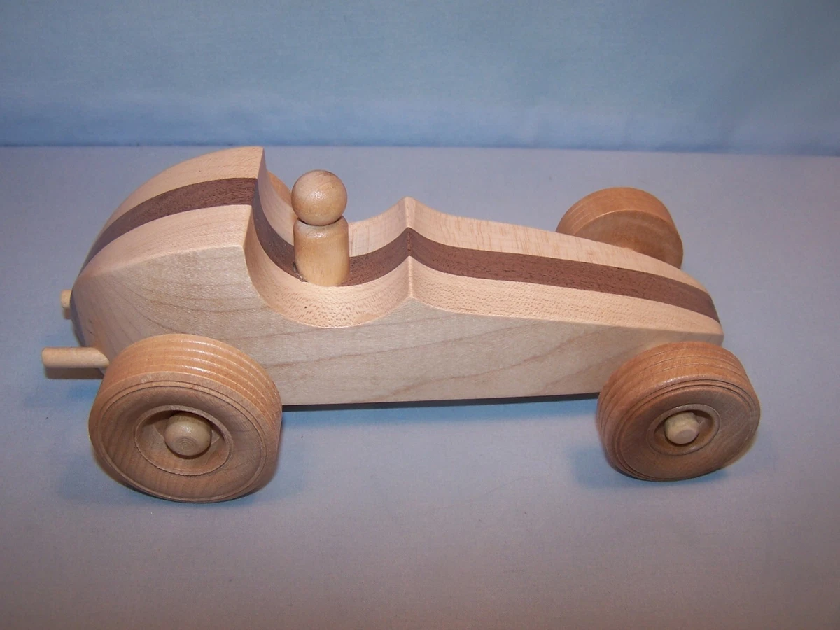 Homemade Wooden Race Car