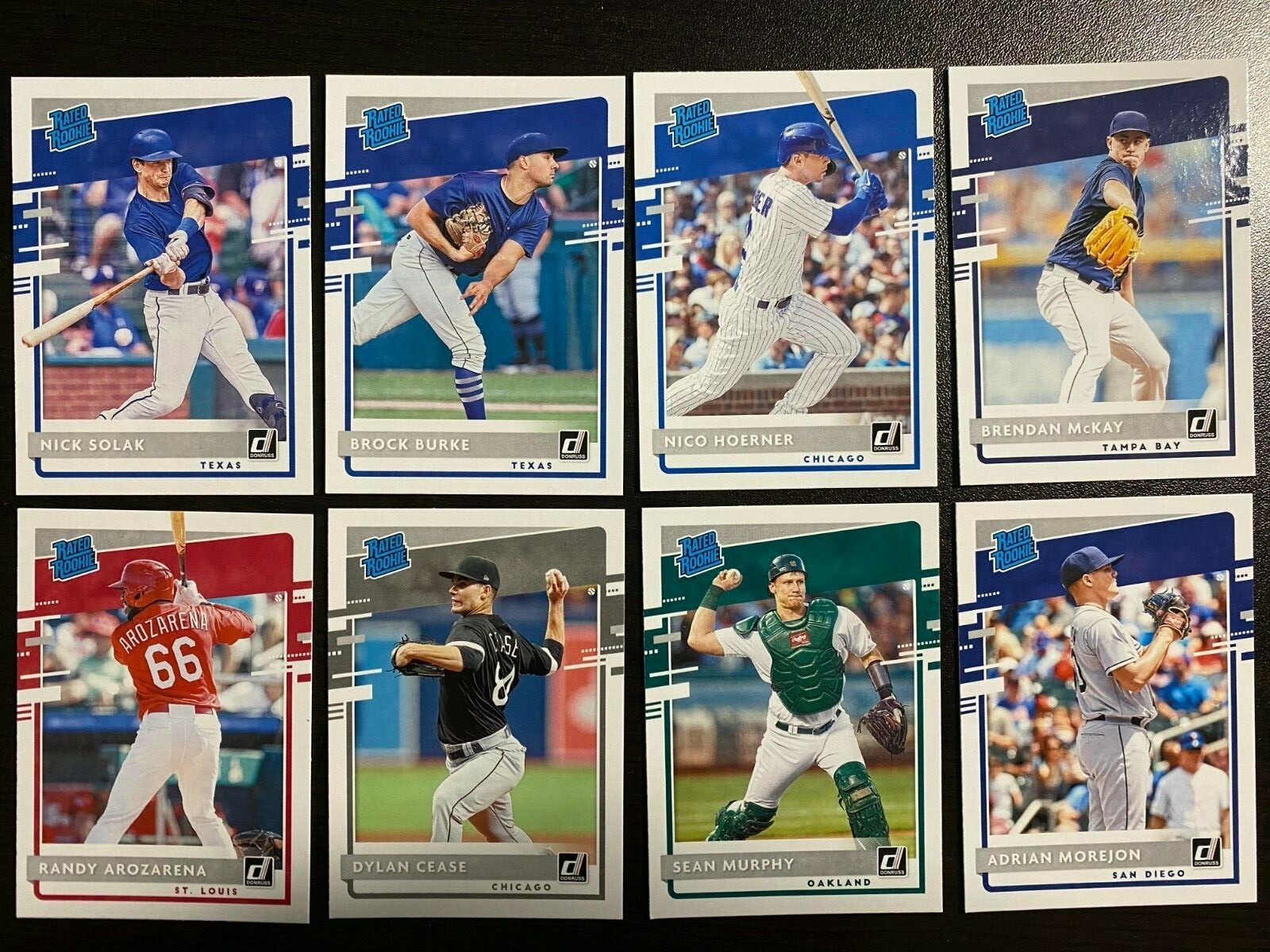 2020 Donruss Baseball Card Singles Base & ROOKIE's! Complete Your Set ...