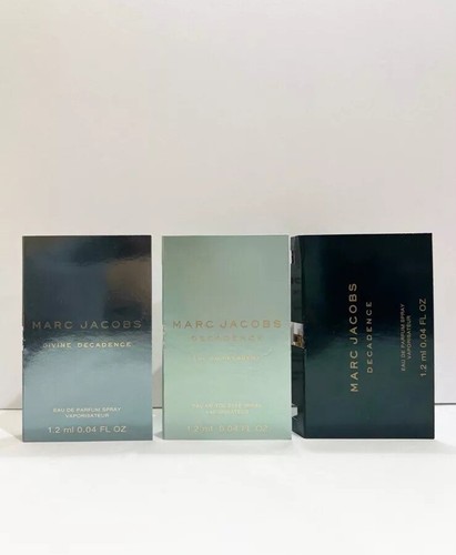 Marc Jacobs Decadence Sample Vials Perfume Set | eBay