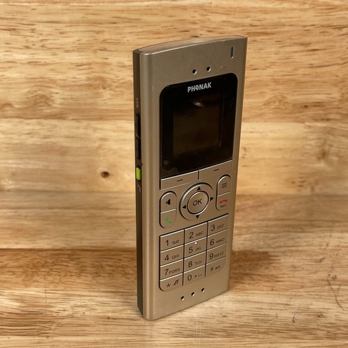 Phonak DECT II Gray Handheld 1100mAh Cordless Phone for Venture Hearing ...