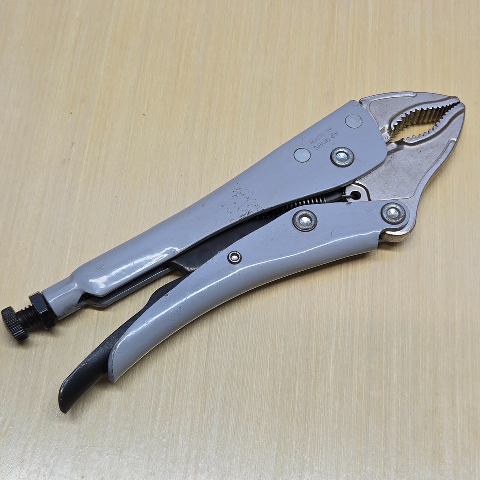 SNAP ON TOOLS 7" CURVED VISE GRIPS LP7WR LOCKING PLIERS | eBay