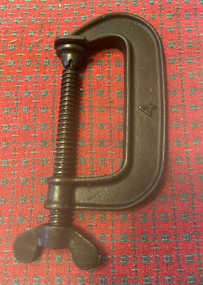 Antique Bat Wing C Clamp #4 Nice! | eBay