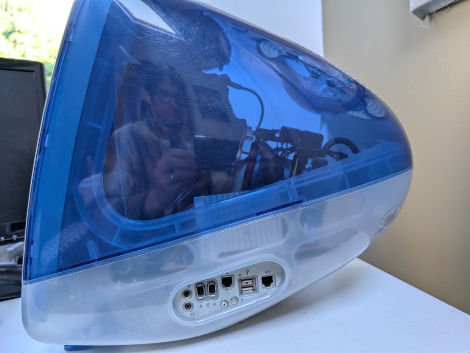 iMac G3 400 DV SE Slot Loading Indigo NOT WORKING - READ | eBay UK