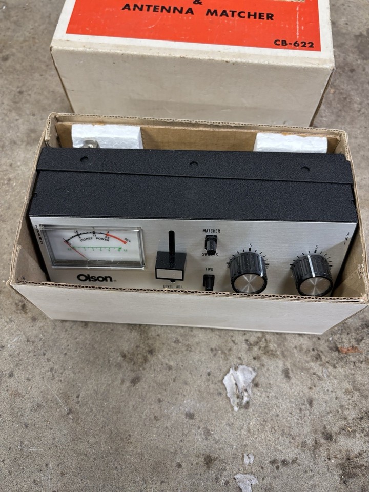 Vintage Olson Electronics CB067 SWR FS Meter antenna matcher | eBay