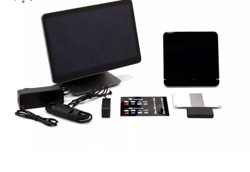 Square Register Model SPB1-01 POS w/ Customer Display Card Reader SPB4 ...
