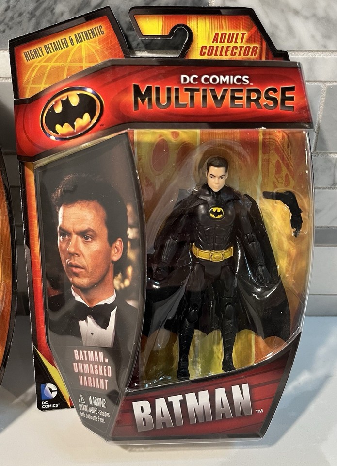 DC Multiverse ‘89 Batman Figure And Unmasked Variant Michael Keaton | eBay