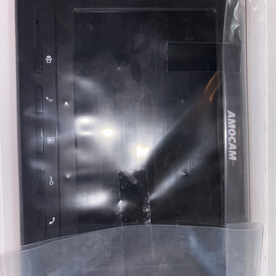 AMOCAM Video Intercom System 7 Inches Monitor Wired Video Door Phone ...