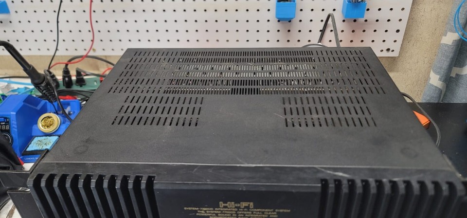 Sharp System-7700CD Power amplifier 150 Watt Per Channel | eBay