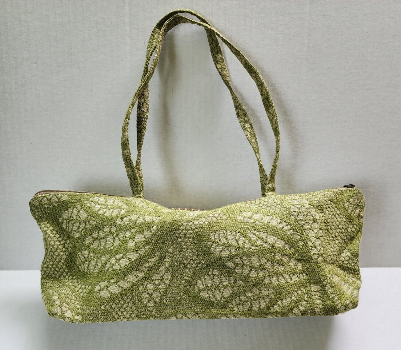 Maruca purse handmade Boulder Colorado 15x5x3.5 spring green floral ...