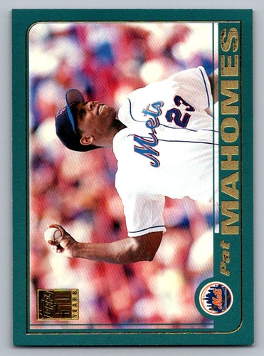2001 Topps #615 Pat Mahomes Home Team Advantage | eBay