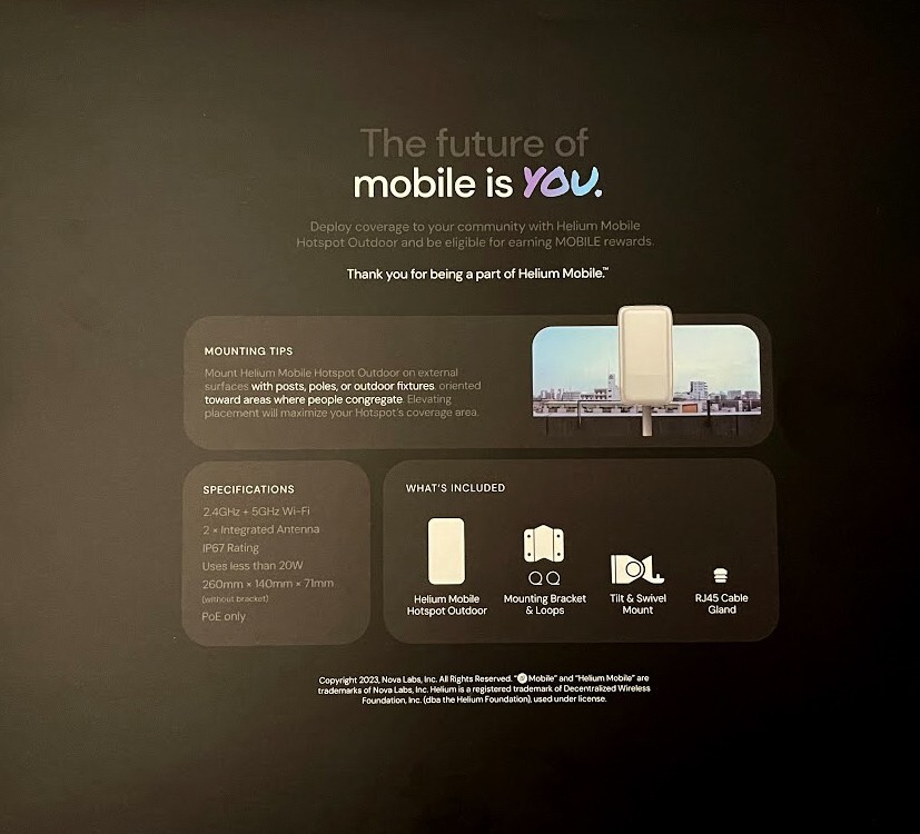 Helium Mobile Outdoor WiFi Hotspot Miner Pre-Owned - UPS SHIPS TODAY | eBay