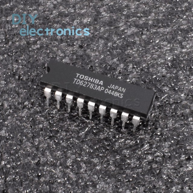 10PCS TD62783AP TD62783 DIP-18 TOSHIBA 8CH HIGH-VOLTAGE SOURCE DRIVER ...
