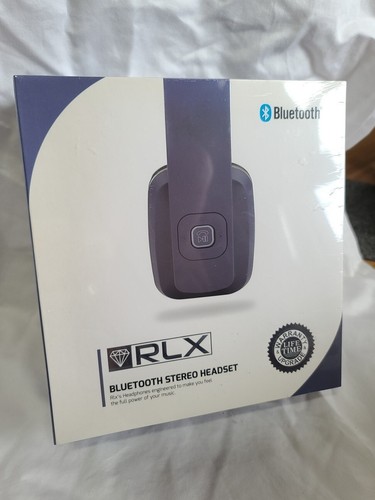 RLX bluetooth stereo Headset Blue - RLX-100 SEALED | eBay