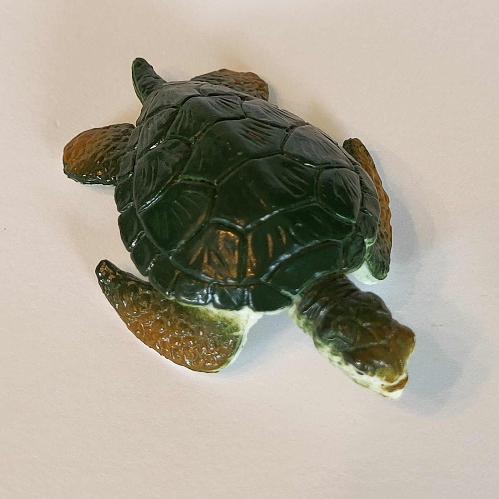 GREEN SEA TURTLE Animal Figurine Safari Ltd. Toy 2.25" long by 1.5 ...