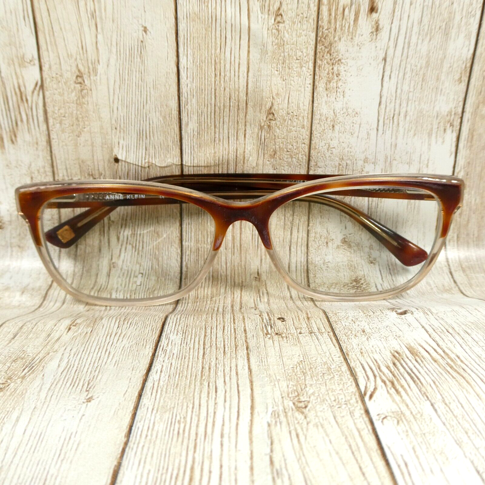 Anne Klein Womens Tortoise Taupe Eyeglasses FRAMES AK5068 215 53-15-135 ...