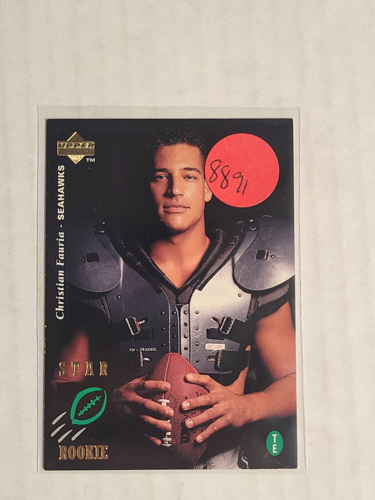 1995 upperdeck Star Rookie Christian Fauria | eBay