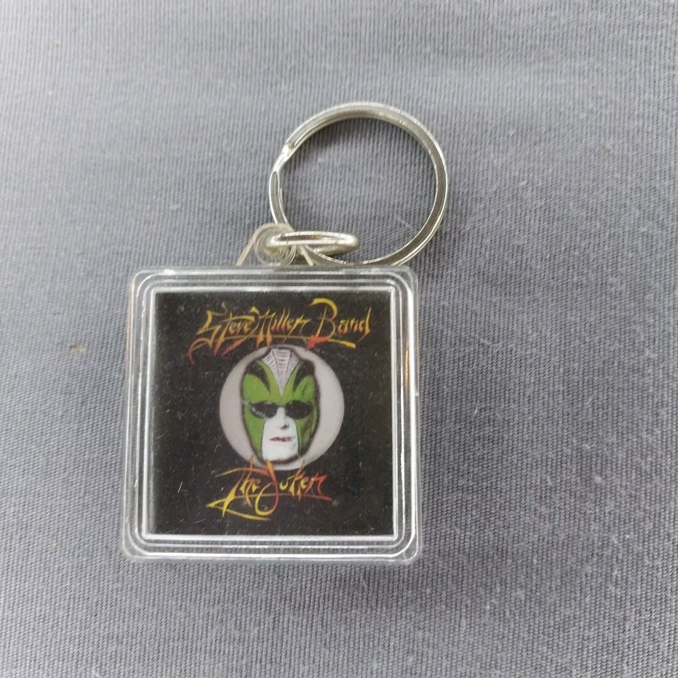 Steve Miller Band The Joker Key Chain Keychain 1.5" Square Double Sided ...