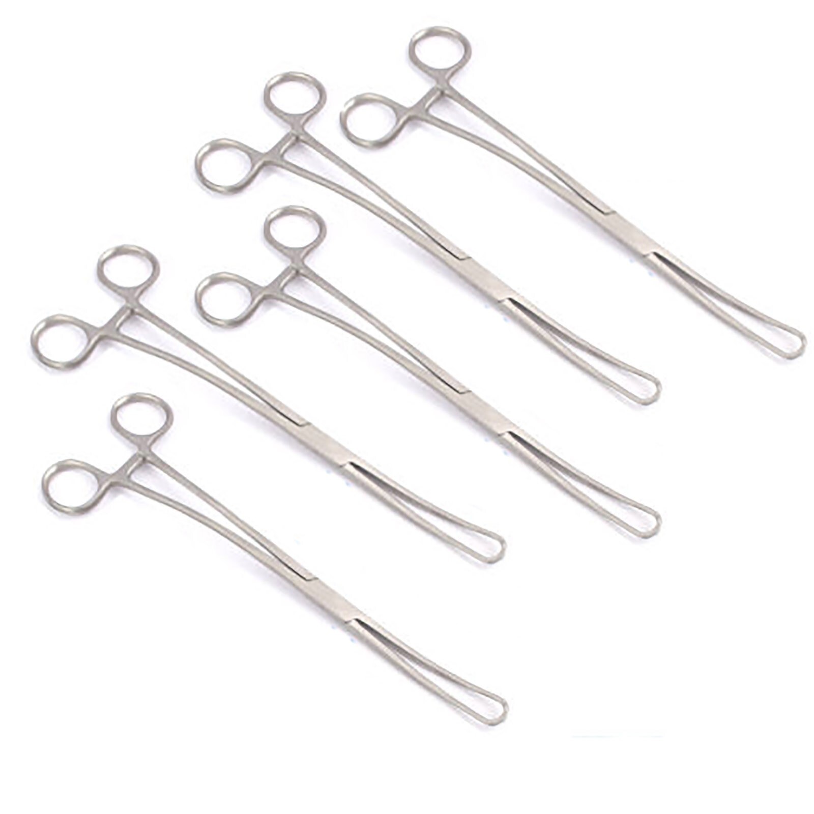 5 Pcs Duplay Tenaculum Forceps 9.50" Double Curved Gynecology Surgical ...