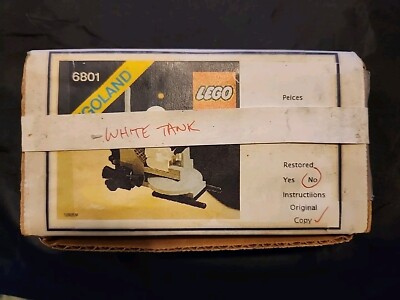 6801 Space Scooter Vintage LegoLand Reired Lego Space Set SEE NOTES | eBay