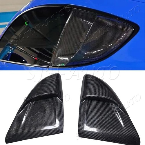 Fits Porsche 718 Cayman GT4 RS Style Rear Window Louver Side Vent Scoop ...