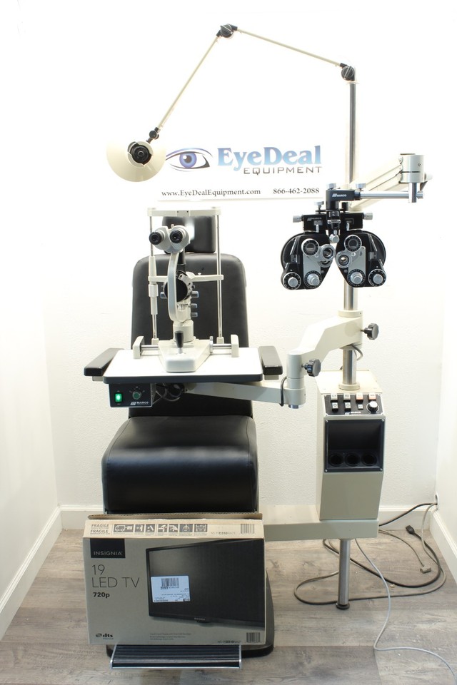 Marco Combo Ophthalmic Lane package (chair, stand, slit lamp, phoropter ...