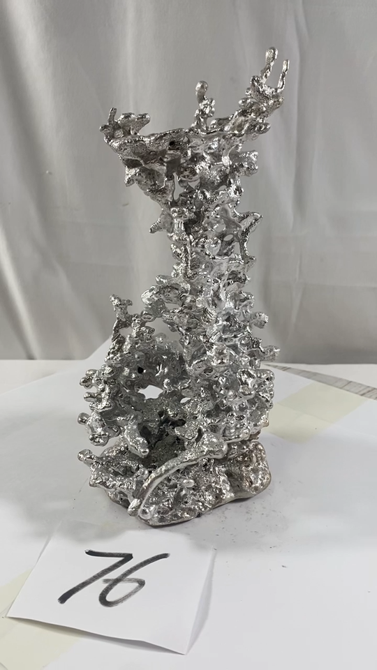 Anthill Art Casting Sculpture Fire Ant Aluminum Casting 10” Tall #76 | eBay