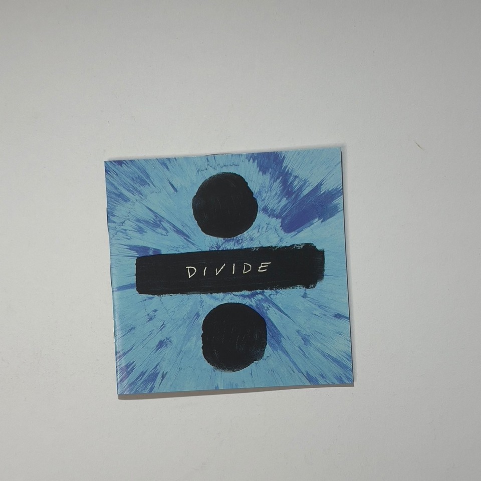 Ed Sheeran - Divide CD 2017 Pop Rock Atlantic Records CD & ARTWORK ONLY ...