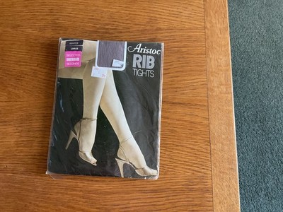 Aristoc Rib Tights slight Seconds Size Large In Shadow | eBay UK