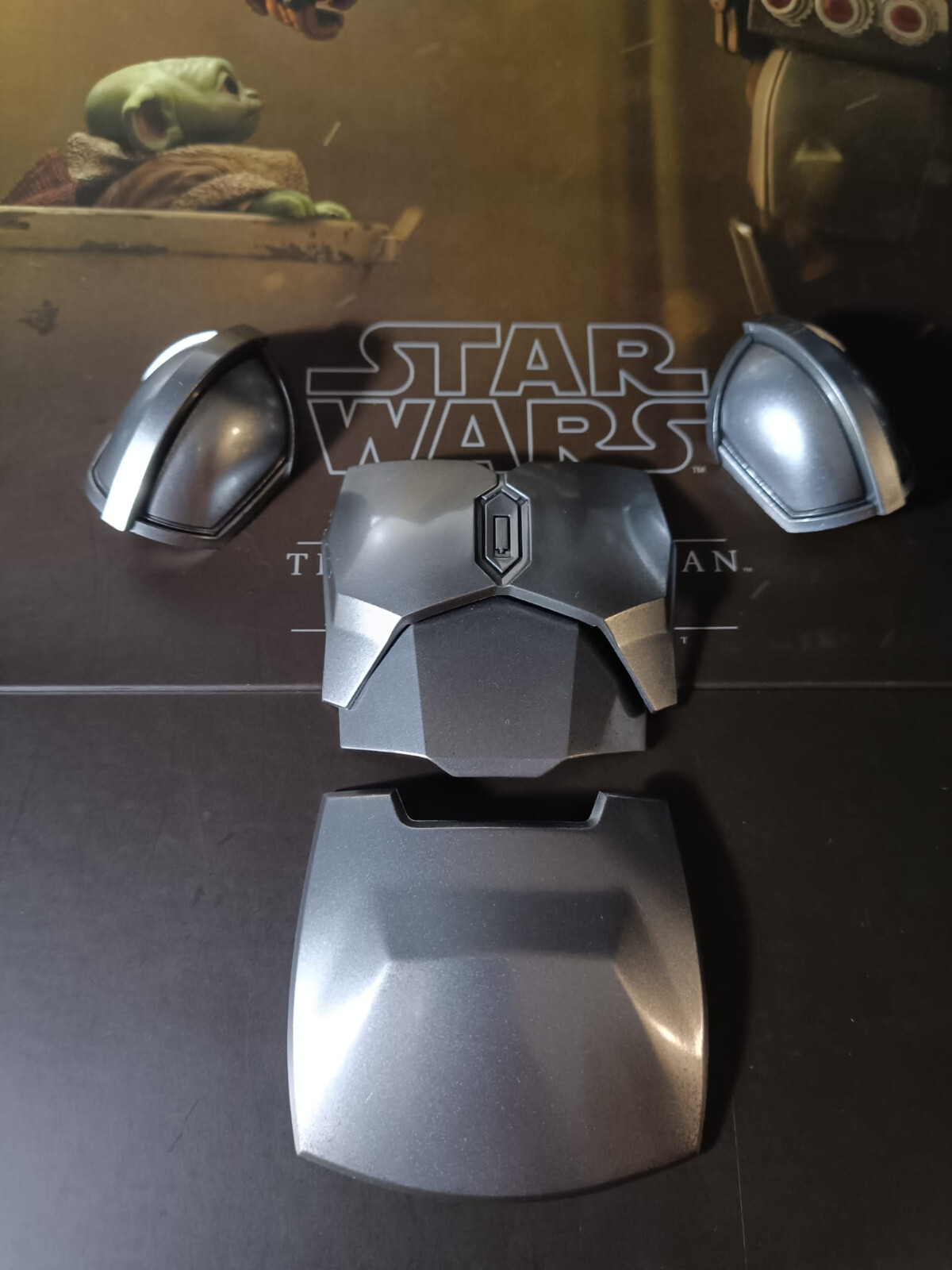 1/6 HOT TOYS STAR WARS TMS015 MANDALORIAN DELUXE BESKAR BACK CHEST ...