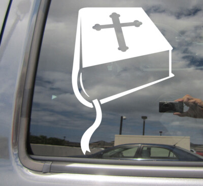 The Holy Bible - Sacred Book King James Car Window Vinyl Decal Sticker ...