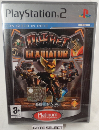 Ratchet Gladiator sony PS2 PLAYSTATION 2 Pal - Original New/Sealed ...