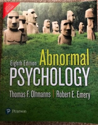 Abnormal Psychology Eighth Edition By Thomas F. Oltmans And Robert ...