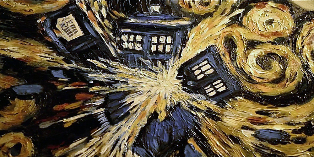 Doctor Who III Exploding Tardis - CANVAS OR PRINT WALL ART | eBay