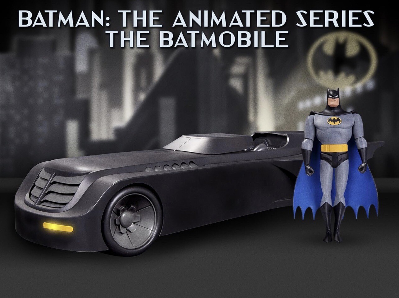 2015 DC Collectibles Toys Batman The Animated Series Black Batmobile ...