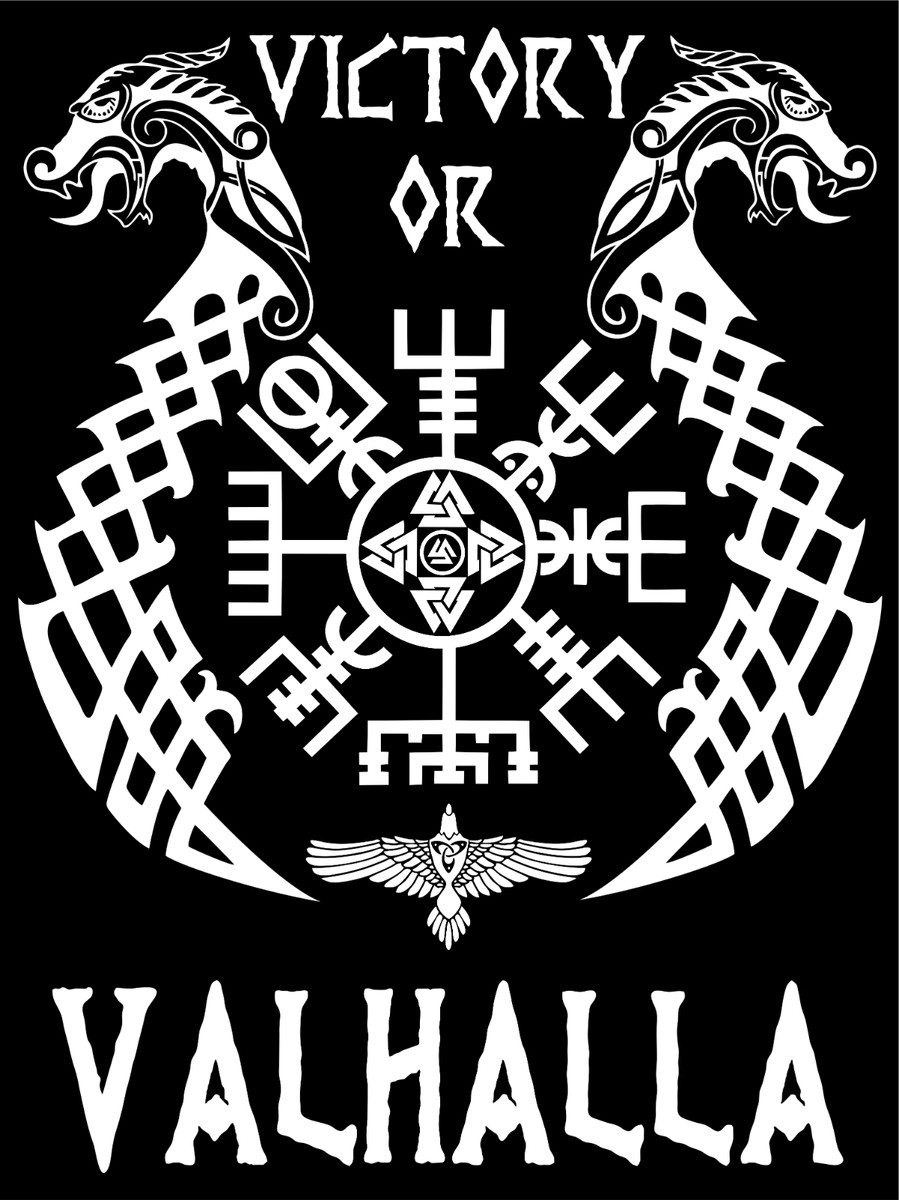 Victory Or Valhalla Tattoo
