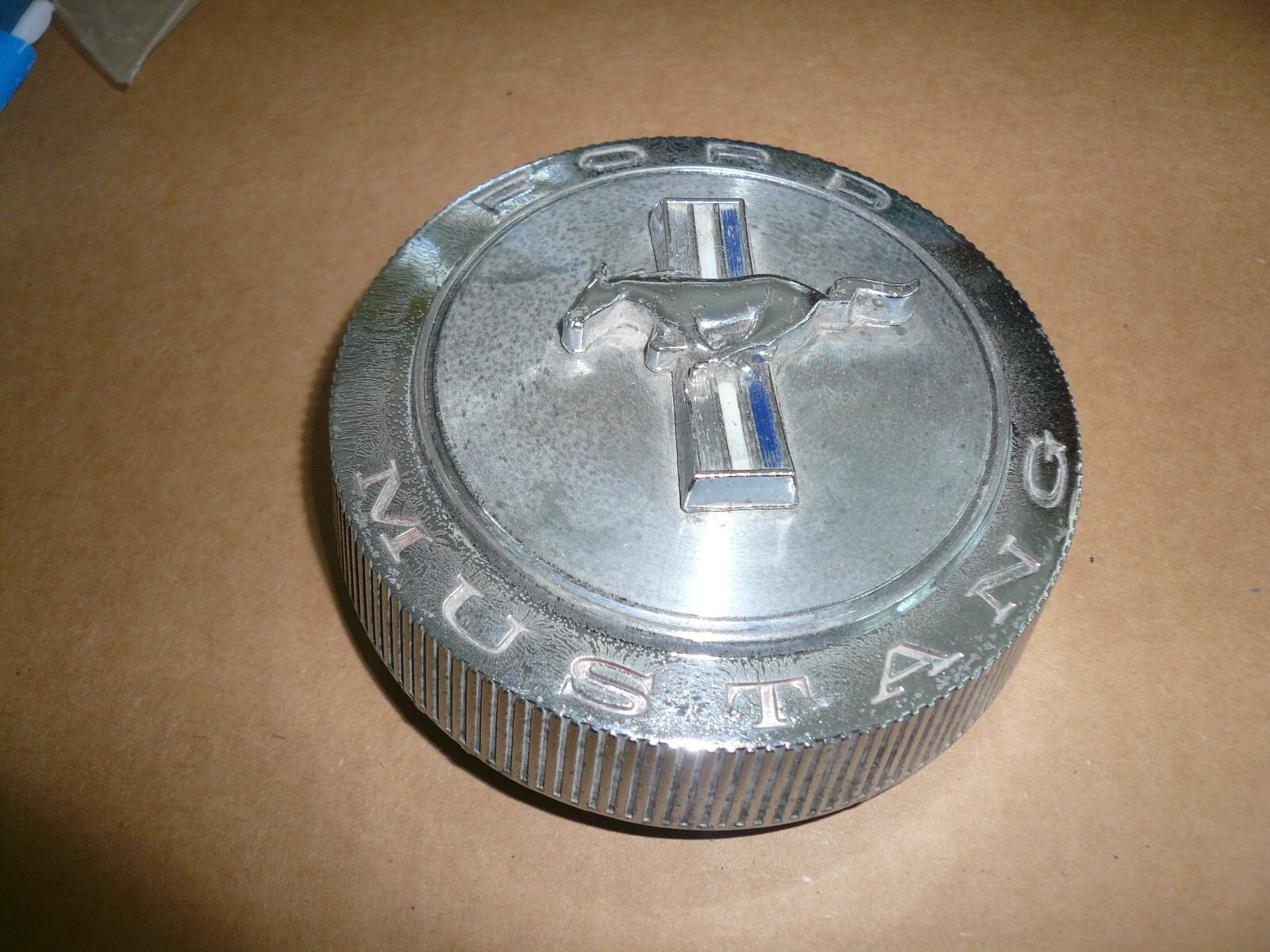 1966 Ford Mustang Original Gas Cap with Security Cable - OEM | eBay