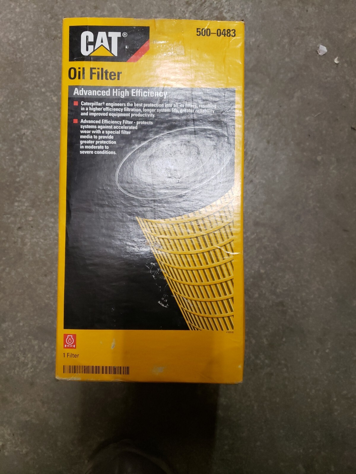 CATERPILLAR 5000483 - Cross reference oil filters