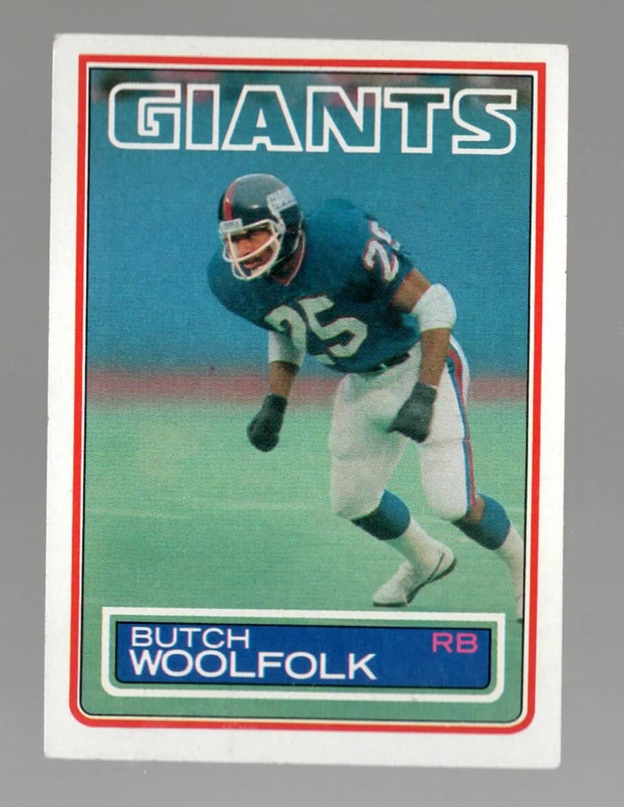 1983 Topps #135 Butch Woolfolk Excellent/NM | eBay