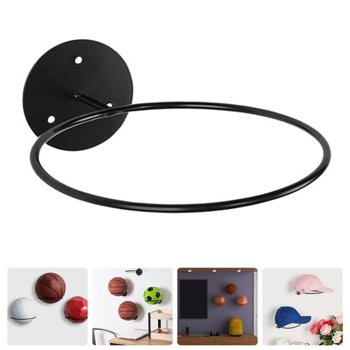 Set of 3 Sports Ball Shelf Basketball Mount Holder Stand Balls Display ...