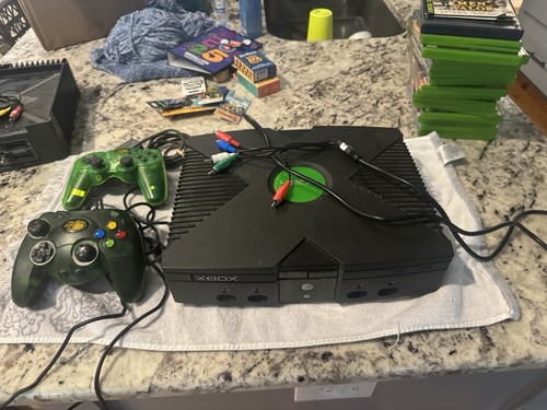 Original OG Xbox Console Bundle Tested W/ 17 Games And Extras | eBay