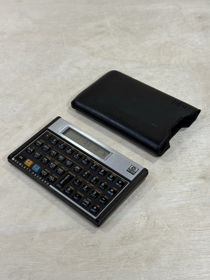 Vintage HP-16C Hewlett Packard Computer Programming Calculator w/ OEM ...