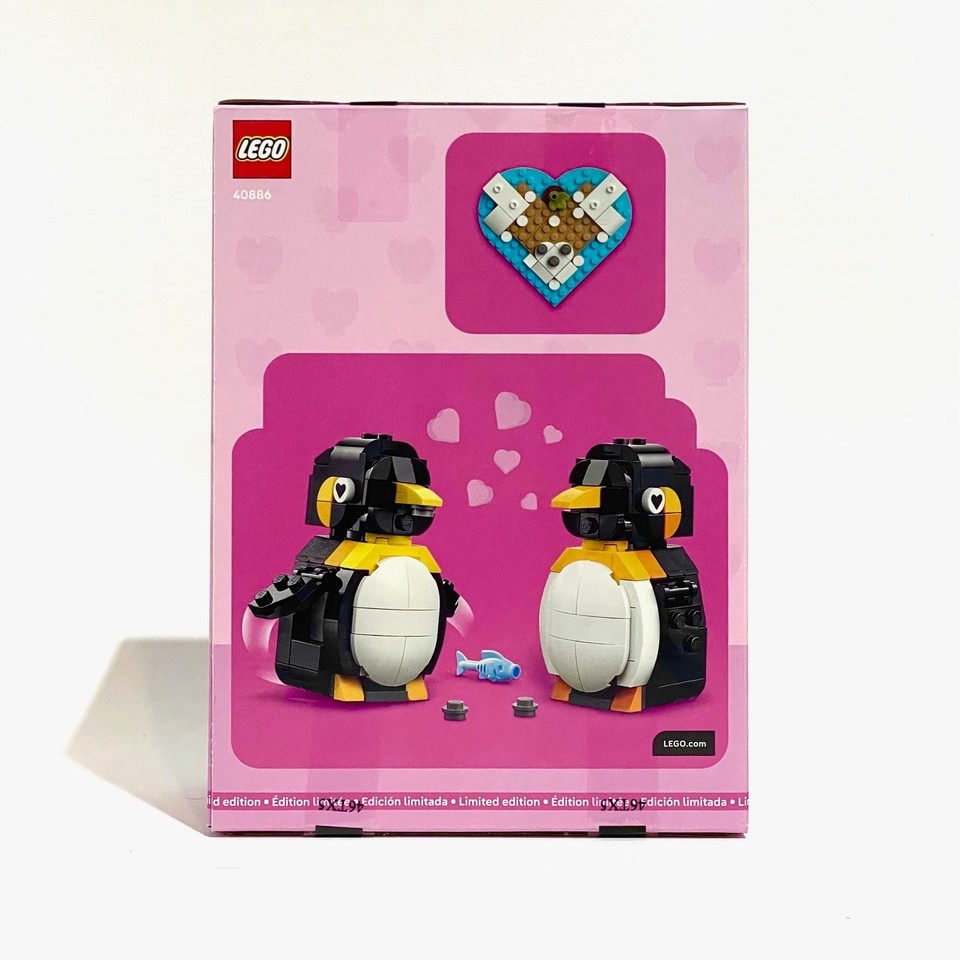 LEGO 40886 Penguins in Love Limited Edition Valentine's Day NIB in Hand ...